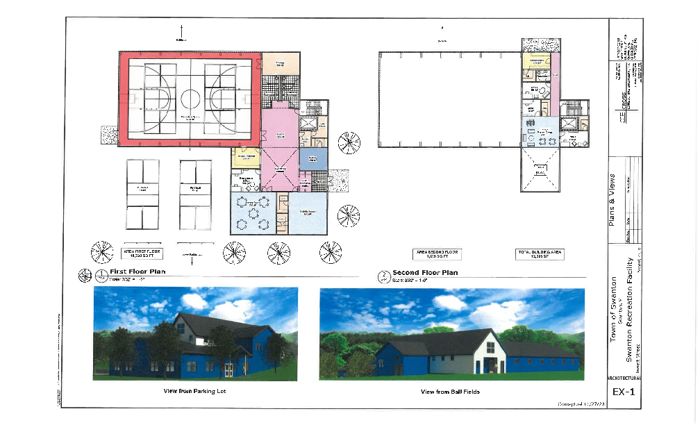 Community Center Building Design - Swanton, Vermont