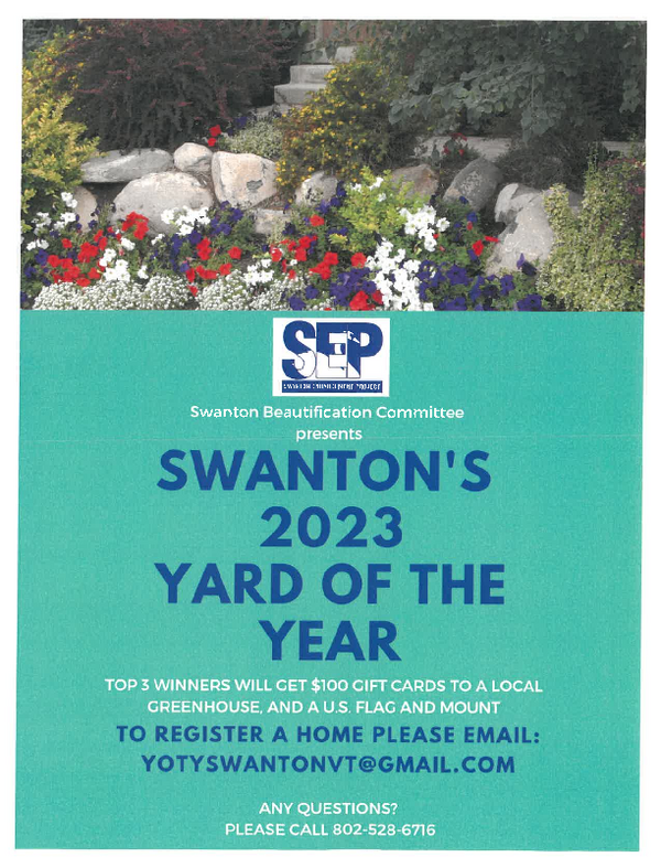 Swanton's 2023 Yard of the Year - Swanton, Vermont