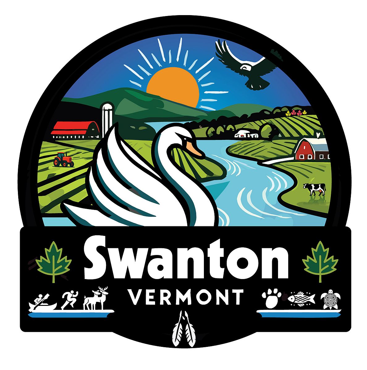 Graphic Design Proof from Synchronicity - Swanton, Vermont
